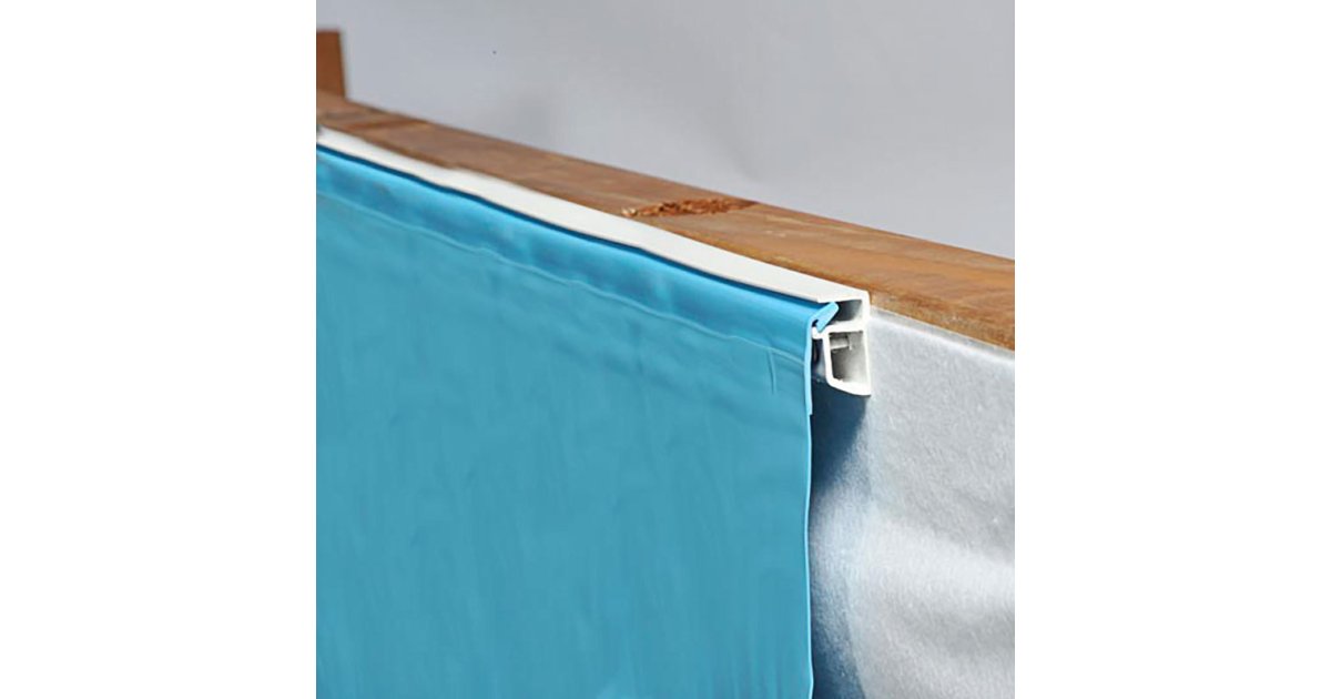 Liner bleu pour piscine en bois rectangulaire Marbella 2 4,20m x 2,70m ...